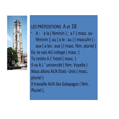 Les articles en français | PPSX