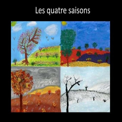 Les quatre saisons de l´année | PPT