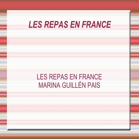 Differnt mealtimes | ODP