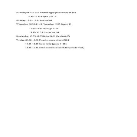 Lessenrooster(voorlopig) | DOCX | National & Civic Holidays | Holidays