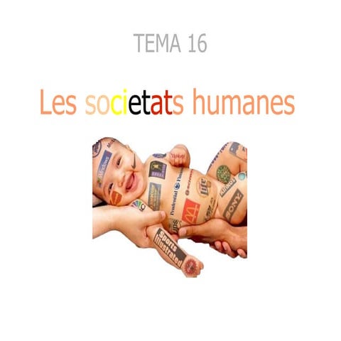 Les Societats Humanes Ppt
