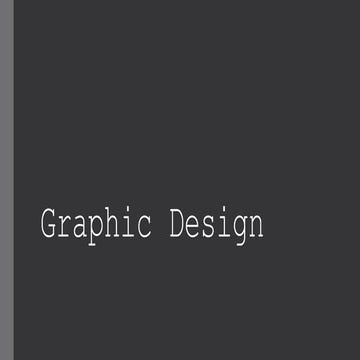 Graphic Artist Lesson 1 | PPT