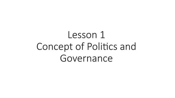 Lecture five on politics as compromise and consensus | PDF
