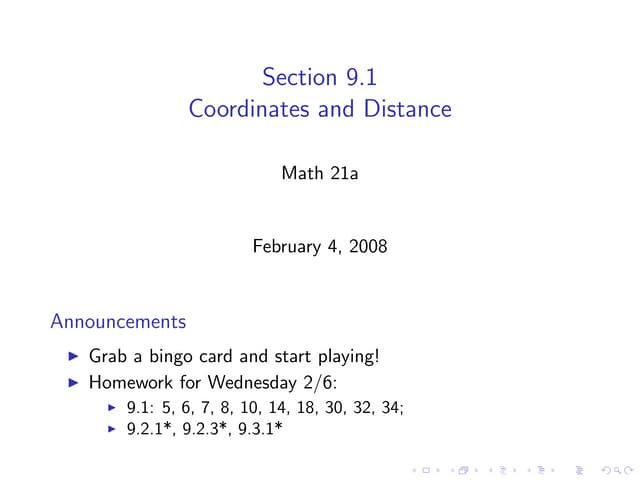 Distance between two points | PPT