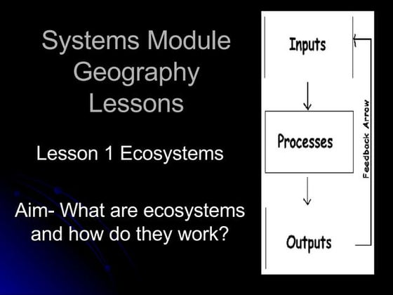 Ecosystems For Grades 4-6 | PPTX | Biological Sciences | Science
