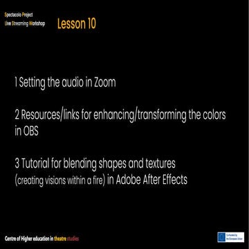 Lesson-10-Live-streaming-Lesson-10-Live-streaming | PDF