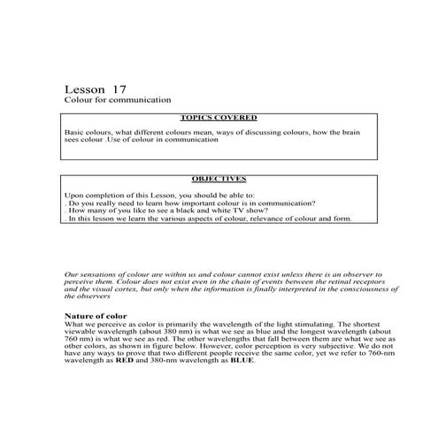 Shade selection | PDF