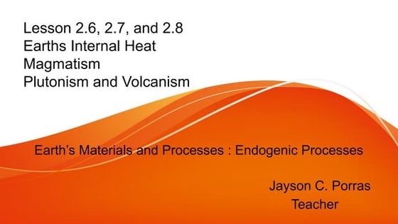 4. MAGMATISM.ppt | Geology | Science