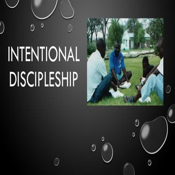 Lesson-2-Intentional-Discipleship Sunday School | PPTX