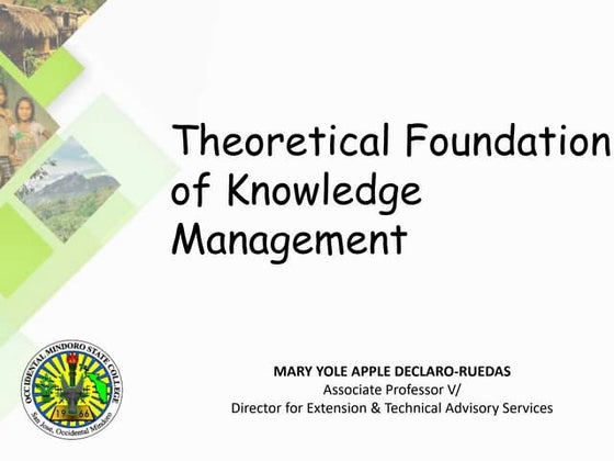Knowledge Management Models | PPTX