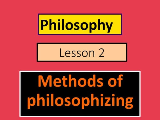 Intro to the philosophy of the human person _ ch 2-2 dialectic method ...