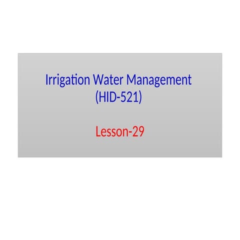 Lesson-28-IWM.pptx water management presentiation for the coarse | PPTX