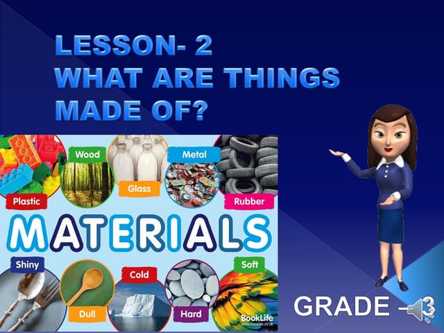 Types of materials | PPTX