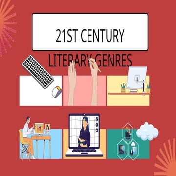 Emerging 21st Century Literary Genres; 21st Century Literature from the ...
