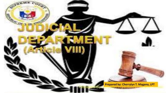 Module 8: THE JUDICIARY | PPTX | Law