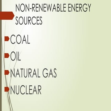 GRADE 11 FIRST QUARTER LESSON 5 ENERGY RESOURCES | PPTX