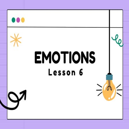 Managing and expressing emotions present | PPTX