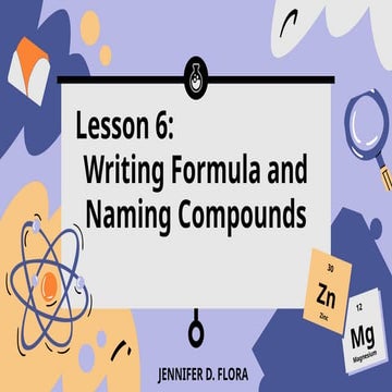 Lesson-6-Writing-Formula.pptx writing formula | PPTX