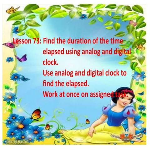 Elapsed Time | PPT