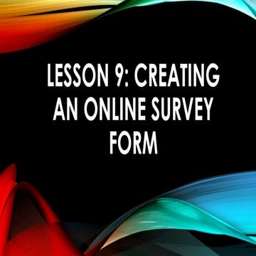 RESEARCH RESCUE 101: How to Create a Questionnaire Through Google Forms ...