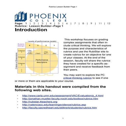 Lesson Builder Handout | PPT