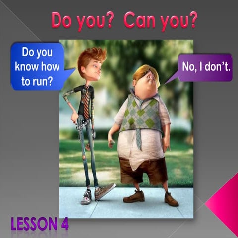 Lesson can-you-do-you | PPTX