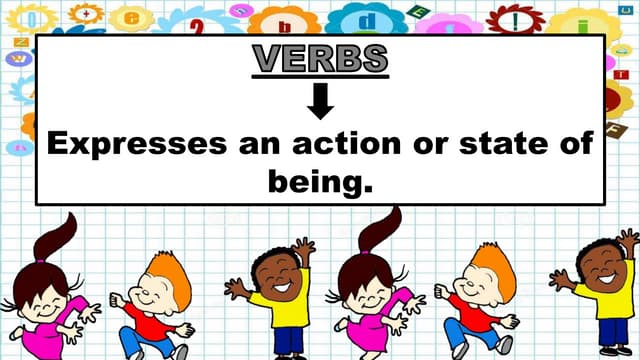 Action verbs PPT | PPTX