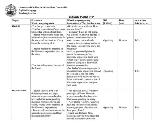 Personal information lesson plan and flash card | PDF