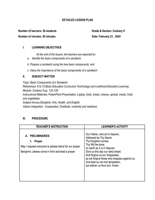 01 components of sandwich | PPTX