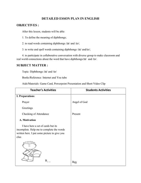 Onset and Rime | PPTX