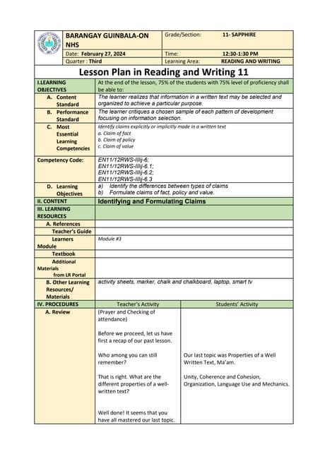 ENGLISH MELCs Grade 10 pdf version deped | PDF