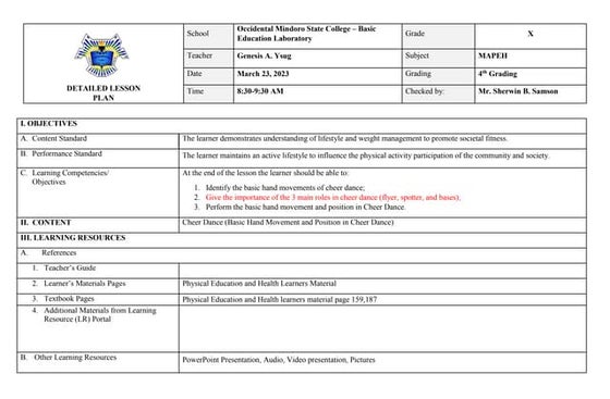 INDUCTIVE METHOD DETAILED LESSON PLAN | PPTX | Birthday | Personal ...