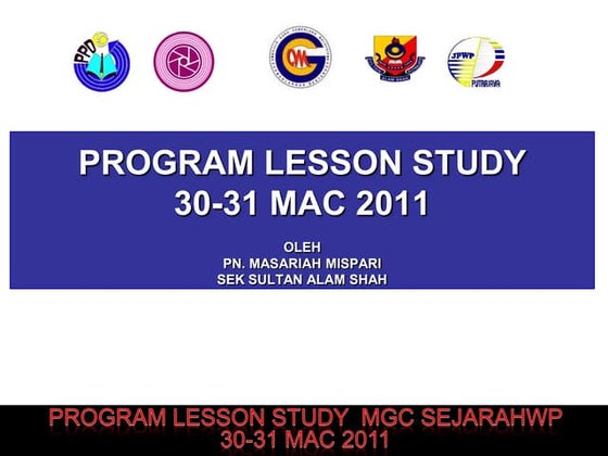 Panduan Lesson Study untuk Komunitas Guru | PPT