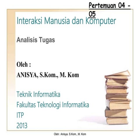 Lesson 02 - Analisis Tugas For All Pert 04-05 (1).ppt