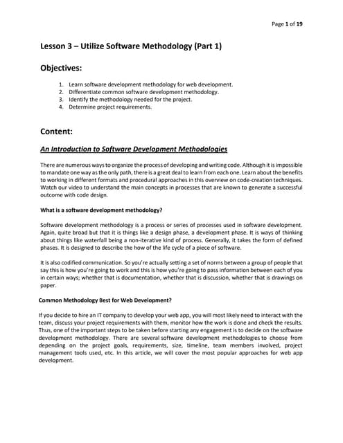 Agile Methodology PPT | PPTX