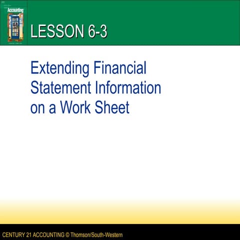 U4A1 The 6 Column Work Sheet | PPTX