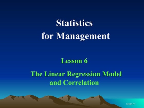 Linear regression | PPTX | Science