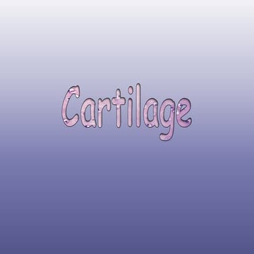 Histology of Bone - Cartilage (Connective Tissue) | PDF
