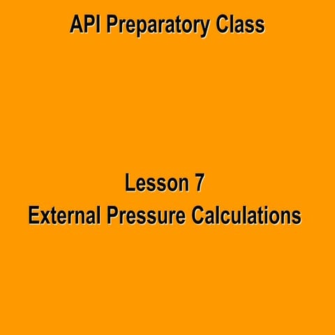 EXTERNAL PRESSURE CALC.ppt