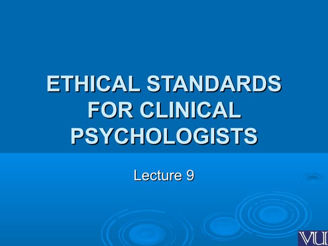 Ethics in counselling | PPTX