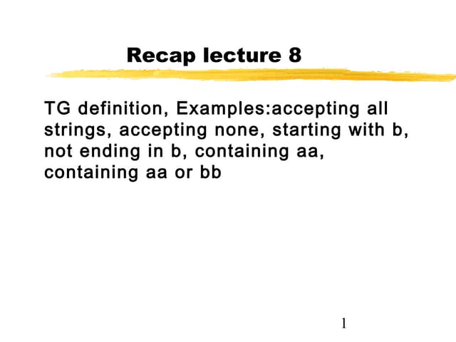 Problem set1 | Theory of Computation | Akash Anand | MTH 401A | IIT Kanpur | PDF