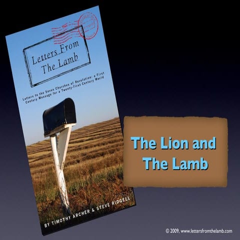 Lesson 1 — The Lion and the Lamb | PPT