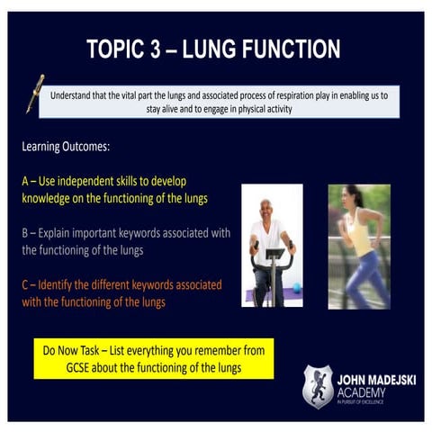 Lung Function | PPTX