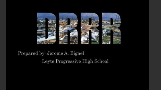 Exposure and Vulnerability (DRRR) | PPTX