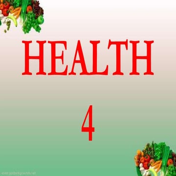 Food Pyramid and Pinggang Pinoy | PPTX