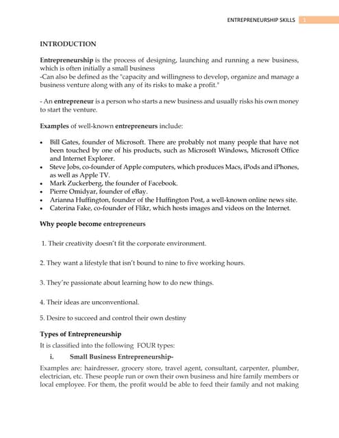 10 qualities of an entrepreneur | PPT