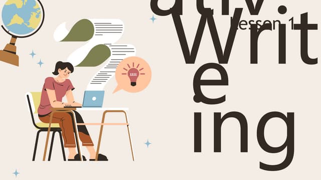 Imaginative vs. Technical Writing | PPTX