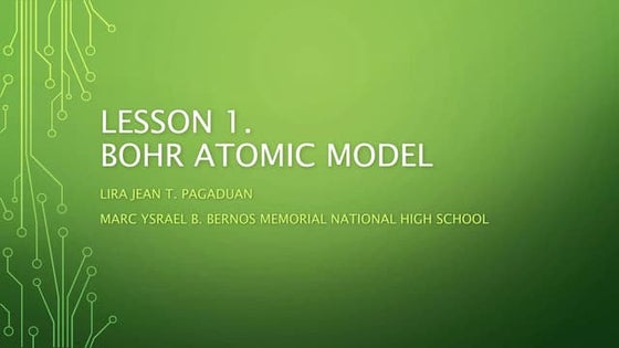 Bohr atomic model_Maria Lucia Betancourt.pptx