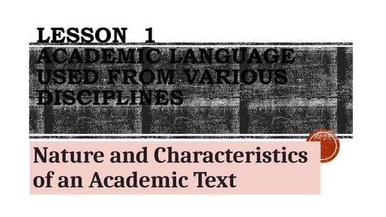 Academic-Language. eapp. grade 11 stem student | PPTX | Education
