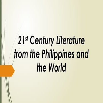 LESSON 1. INTRODUCTION OF 21st CENTURY LESSON | PPTX
